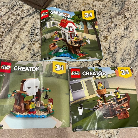 Toys | Lego 3178 Treehouse Treasures Instruction Manual Books | Poshmark